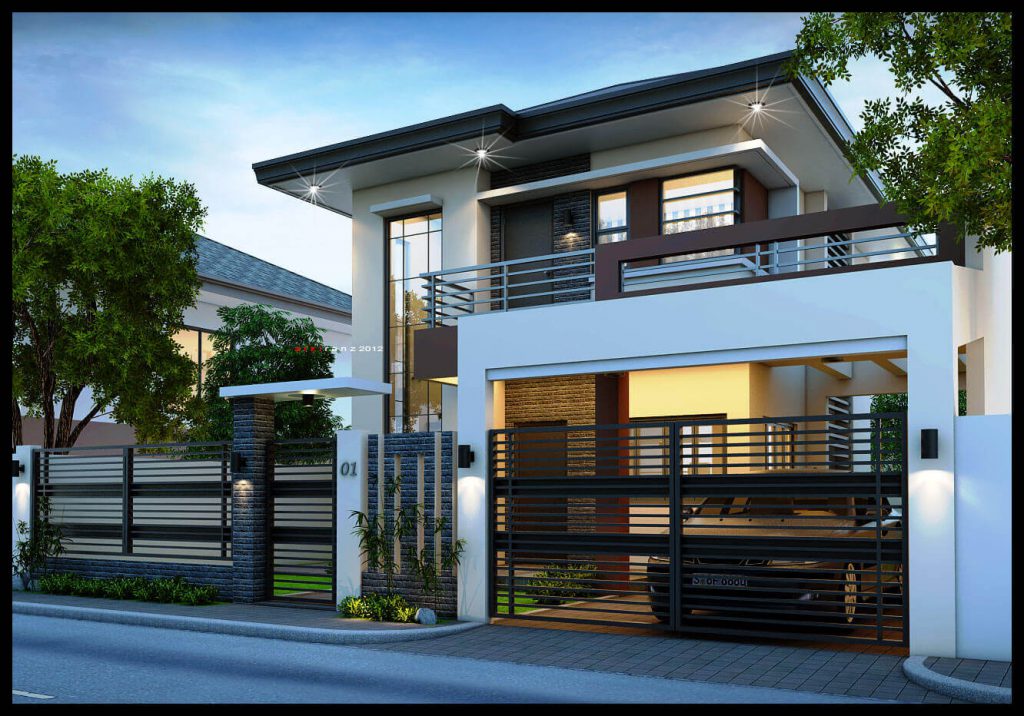 Two Storey Modern House Design Philippines - Image to u Two Storey Modern House Design Philippines - Image to u