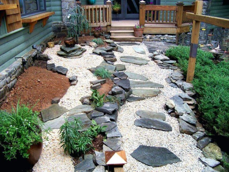 21 Stunning Rock Landscaping Ideas For Backyard