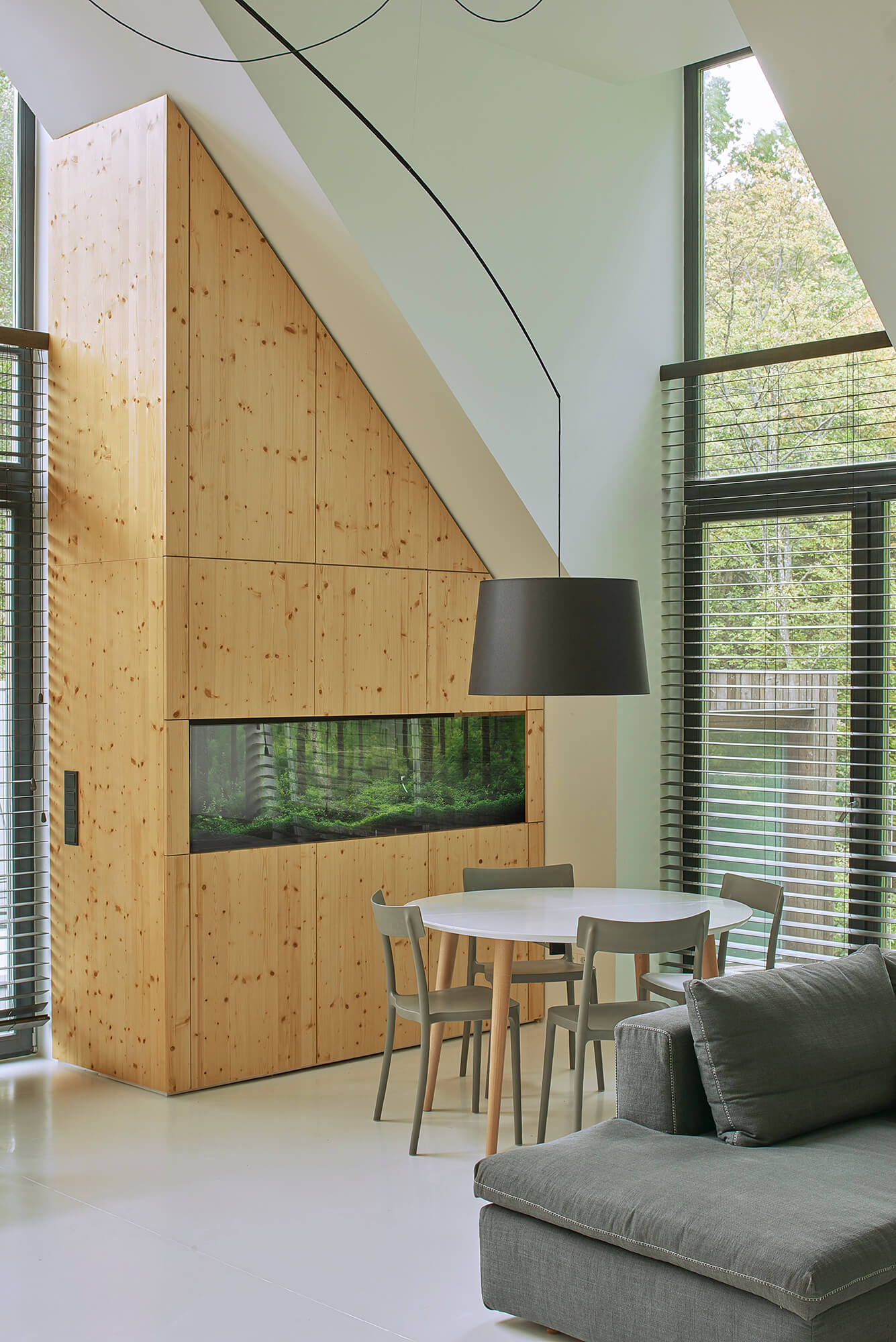 Inside View Of A House in Rasu Namai By Inblum Architects