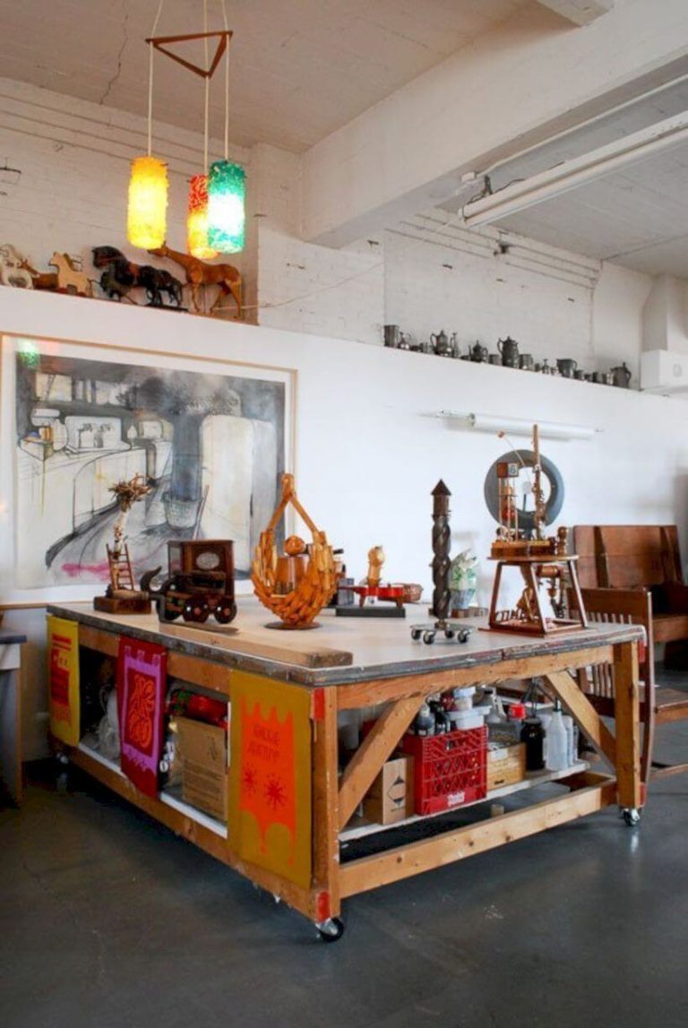 25+ Artist Studio Design Ideas That Will Inspire You