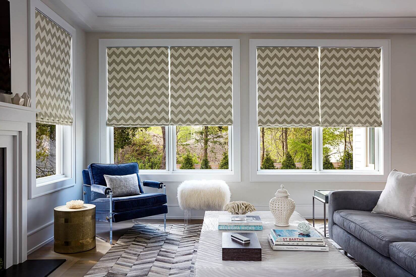 25 Blind Designs For Living Room Windows - The Architecture Designs