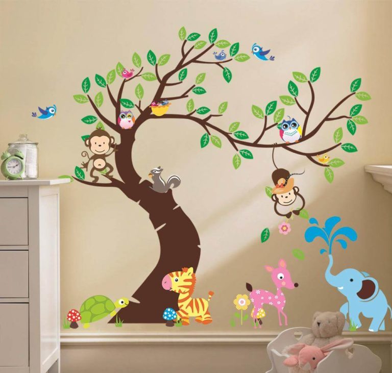 30+ Best Nursery Wall Decals and Wall Stickers
