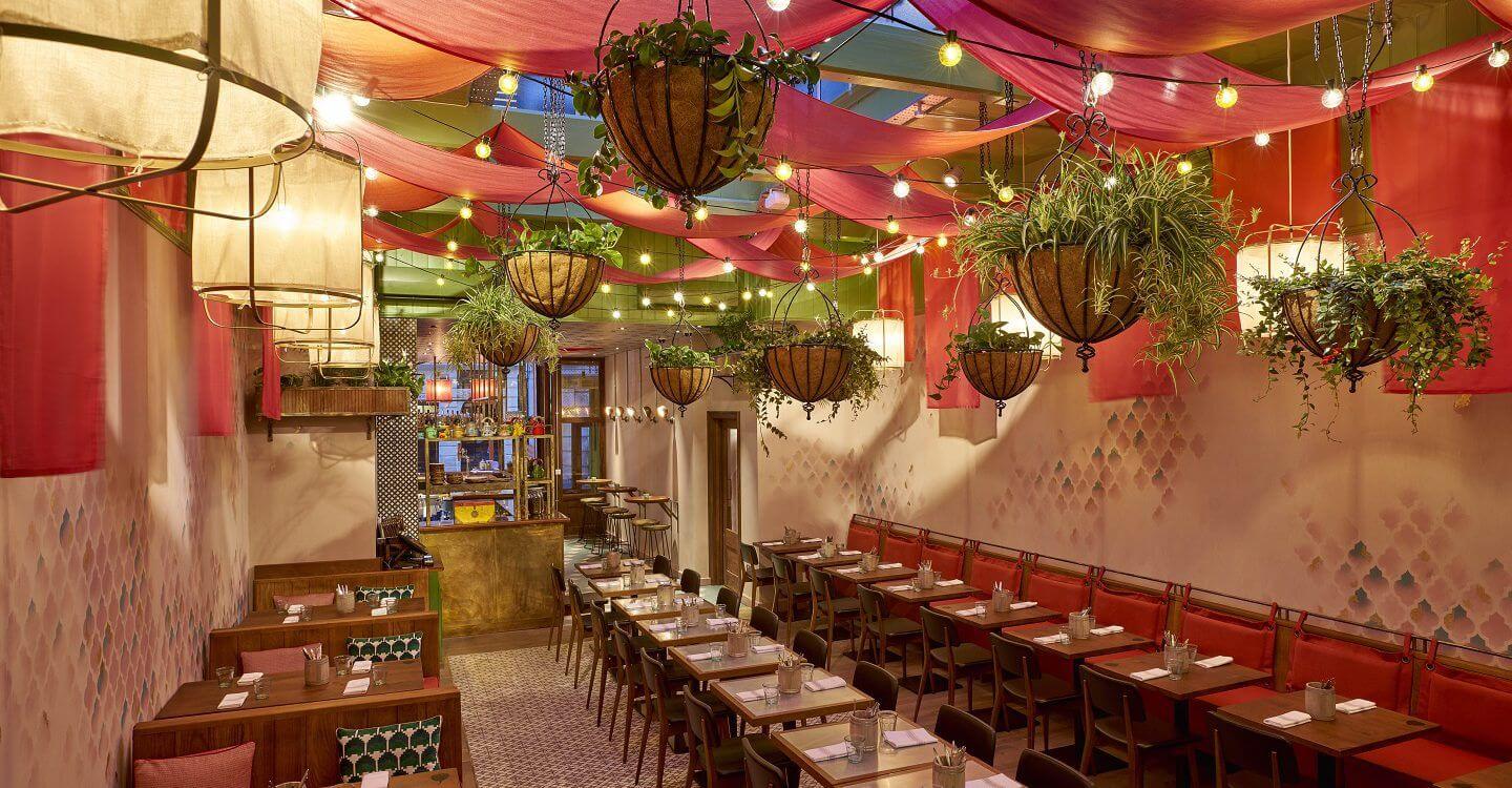 Garden Restaurant Design Ideas With Interior Look