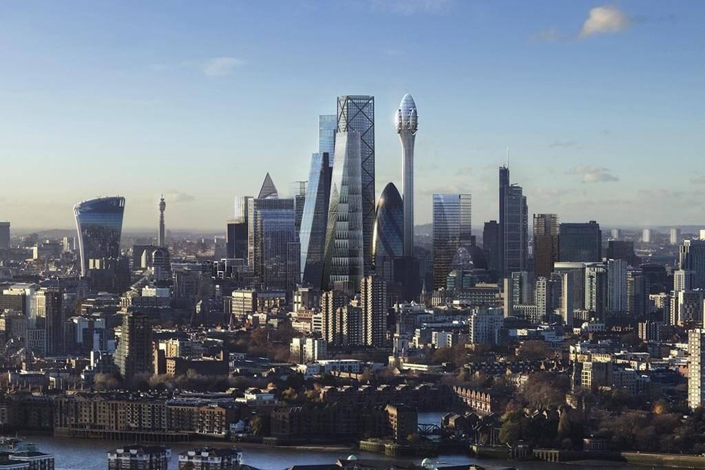London's Beautiful Tulip Tower Designed By Foster + Partners