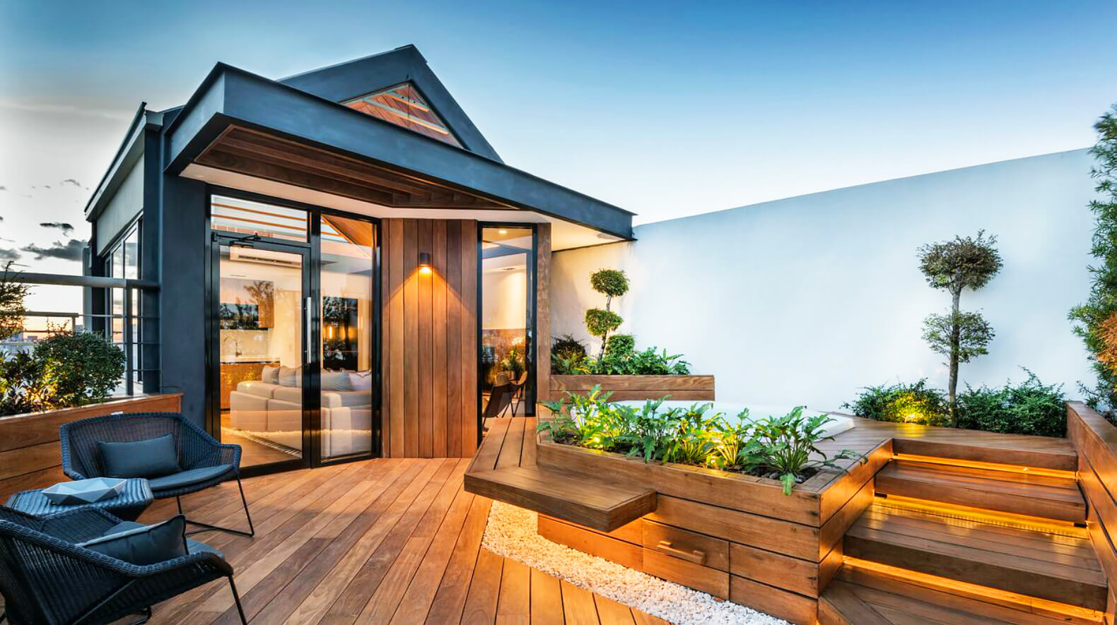 Best 21 Modern Roof Garden Design Ideas - Inspiring Rooftops