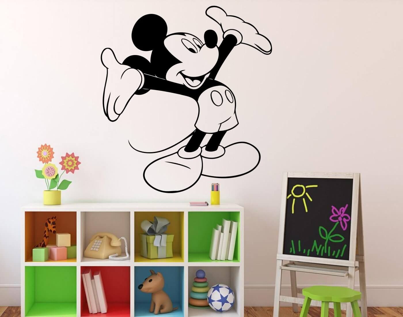 Mickey Mouse Wall Decor - Beautiful Wall Arts For Kids Room