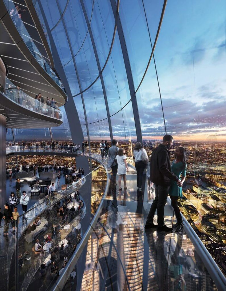 London's Beautiful Tulip Tower Designed By Foster + Partners