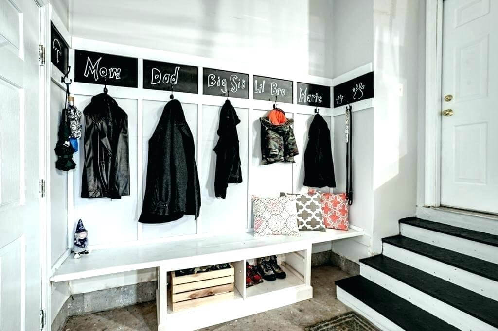 DIY Mudroom Storage Ideas For Extra Storage Space