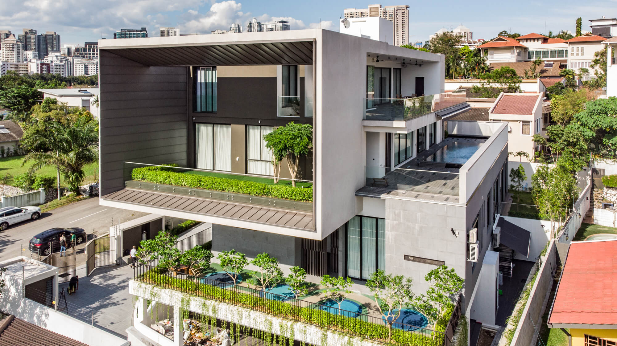 20+ Modern Residential House Designs With Images