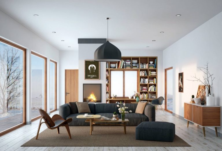 Modern lounge Room Designs For Stylish Living Room