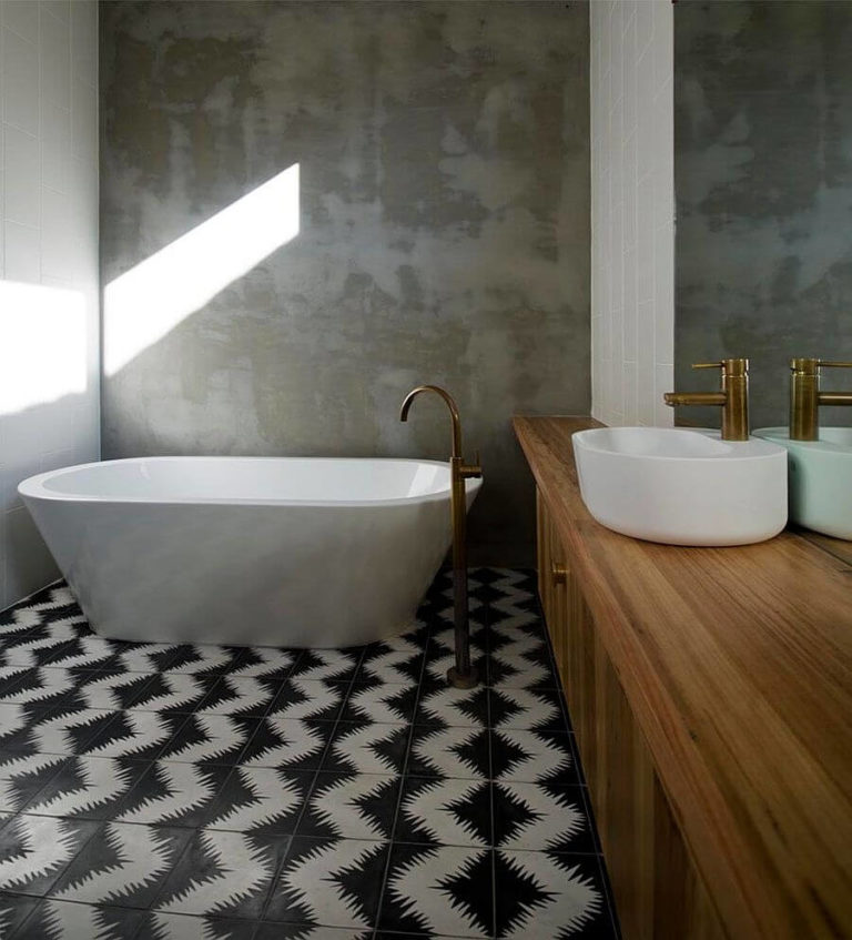 18 Geometric Bathroom Tiles Of 2020 For Design Lovers
