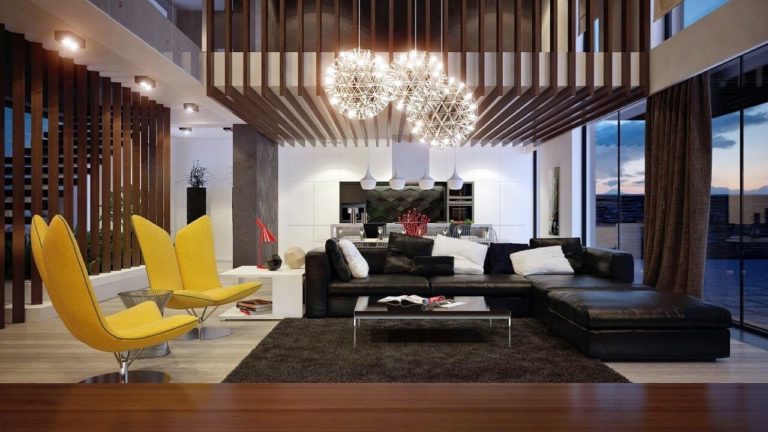 Modern lounge Room Designs For Stylish Living Room