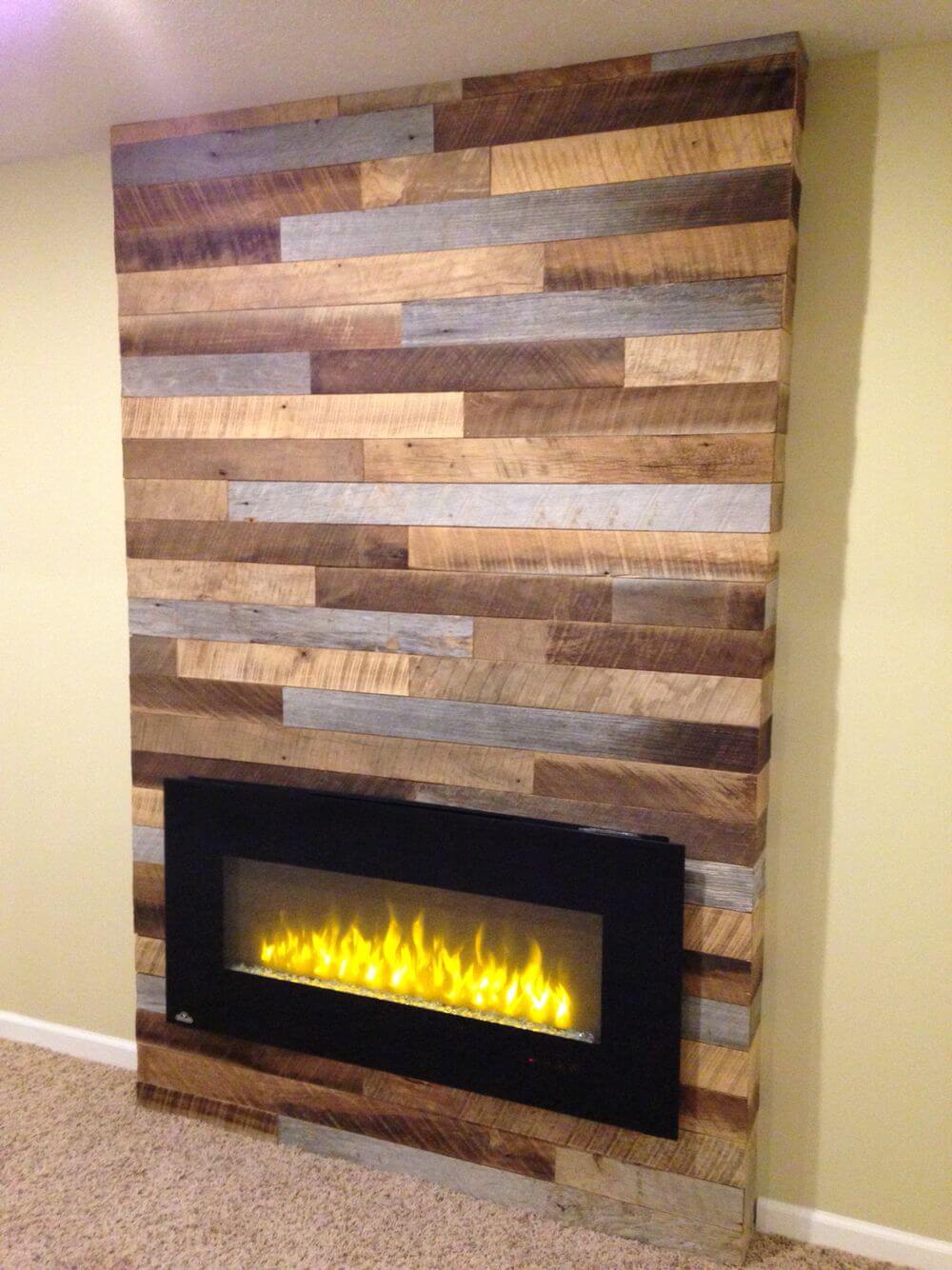 14 Modern Design Ideas For Fireplace Wall Taken From Pinterest
