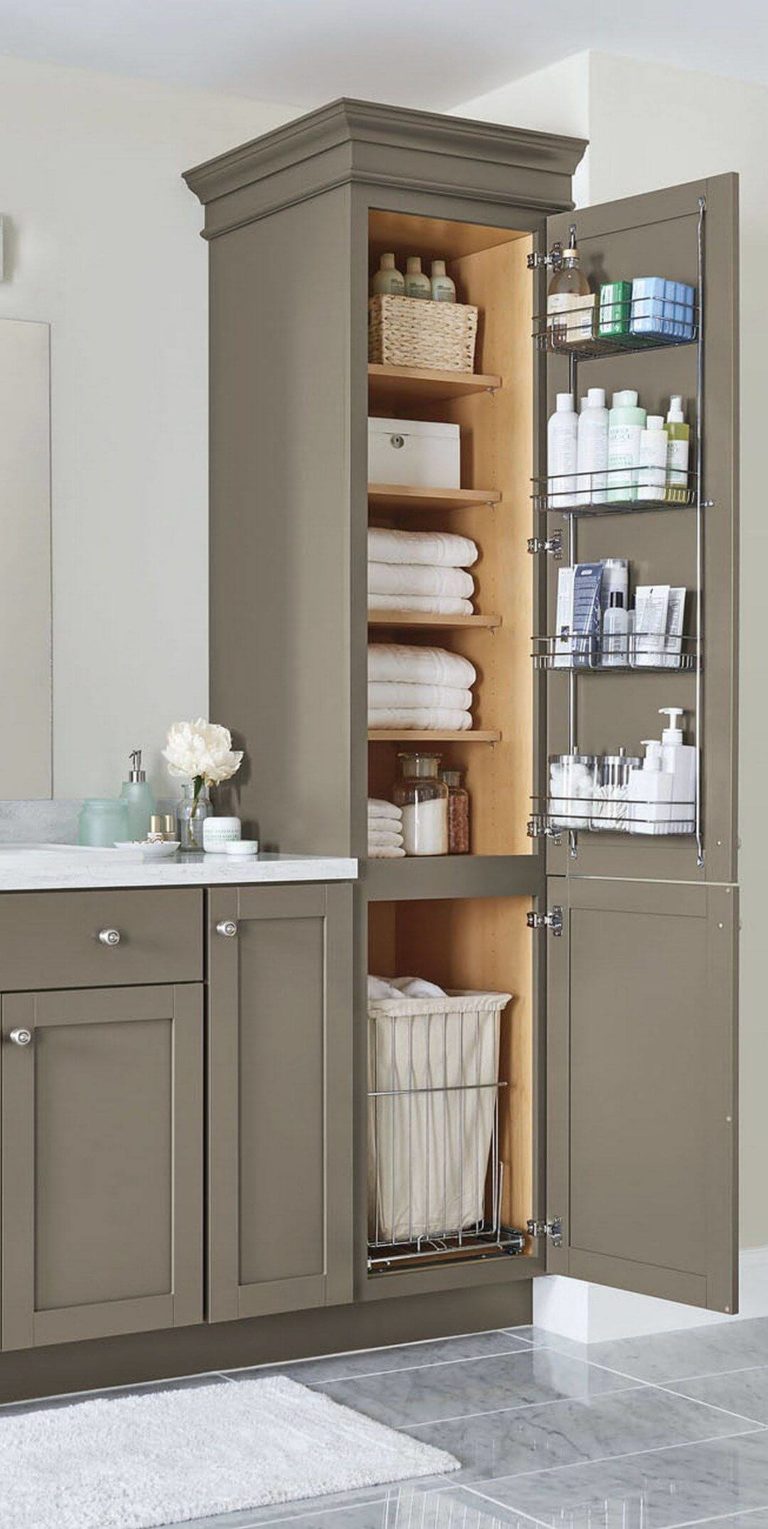 20+ Small and Creative Bathroom Shelf Ideas and Designs For 2020