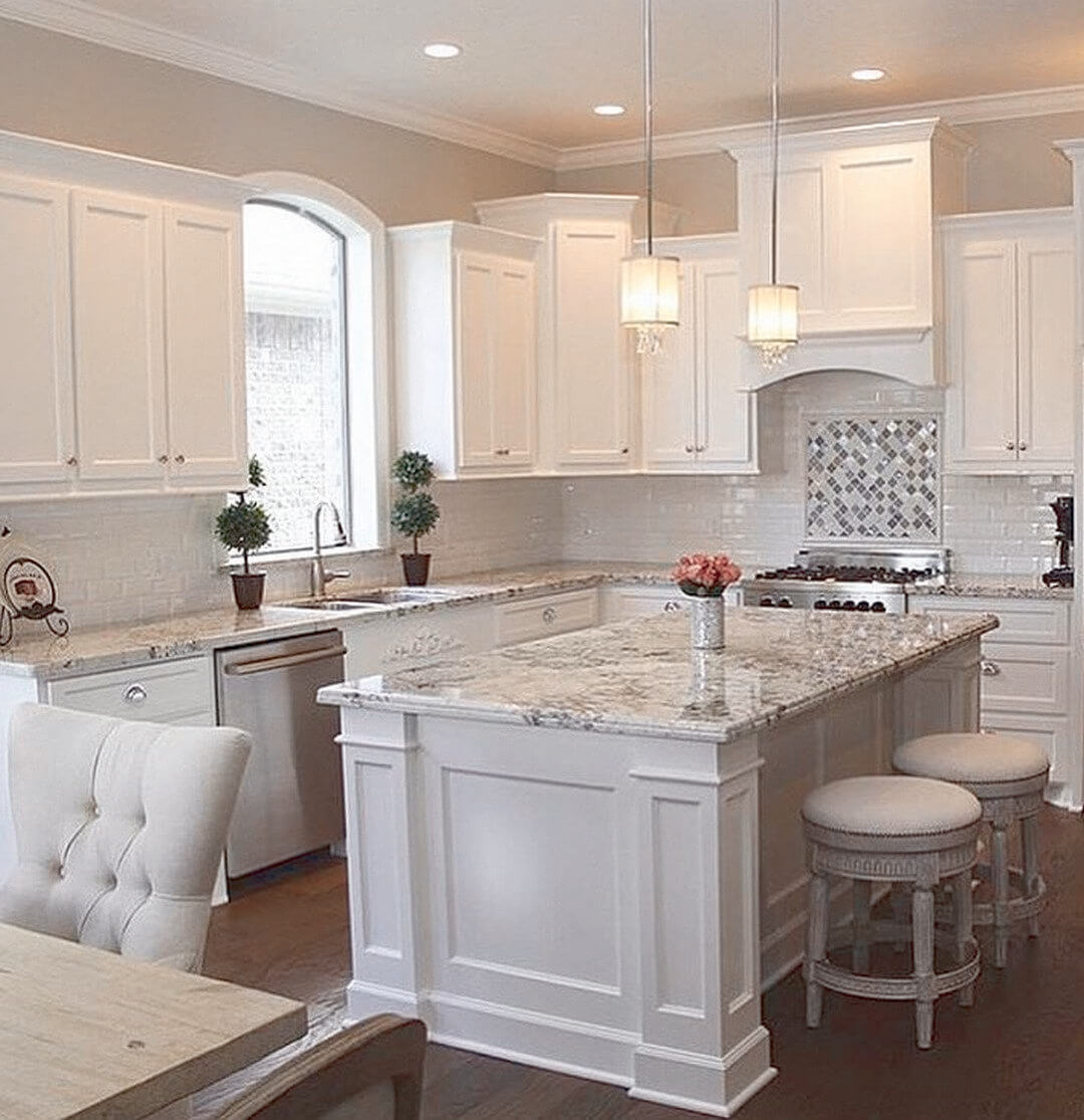 13 White Kitchen Cabinets Ideas To Beautify Your Kitchen