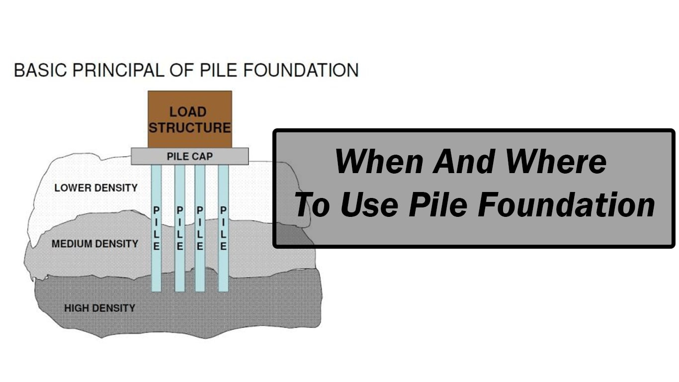 Advantages and Disadvantages of Pile Foundation [Complete guide]