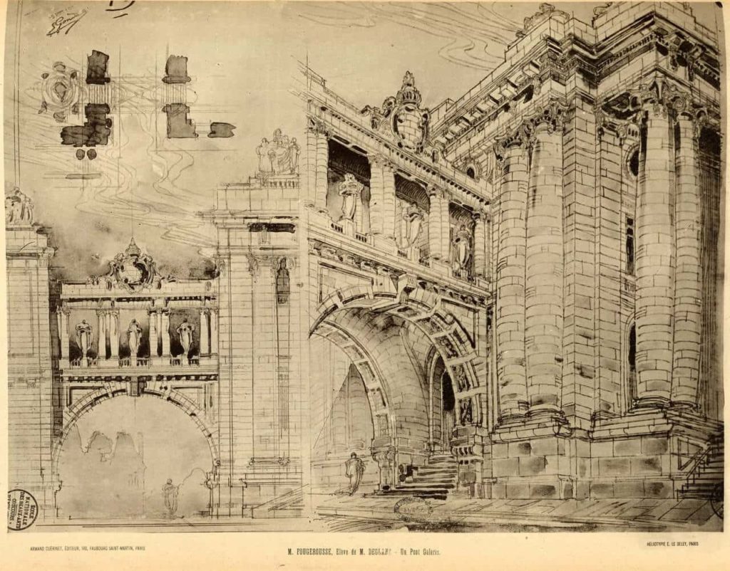 A combination of Art & Architecture: Beaux-Arts architecture