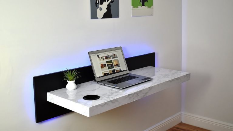 15+ Wall Mounted Desk Designs For DIY Enthusiasts