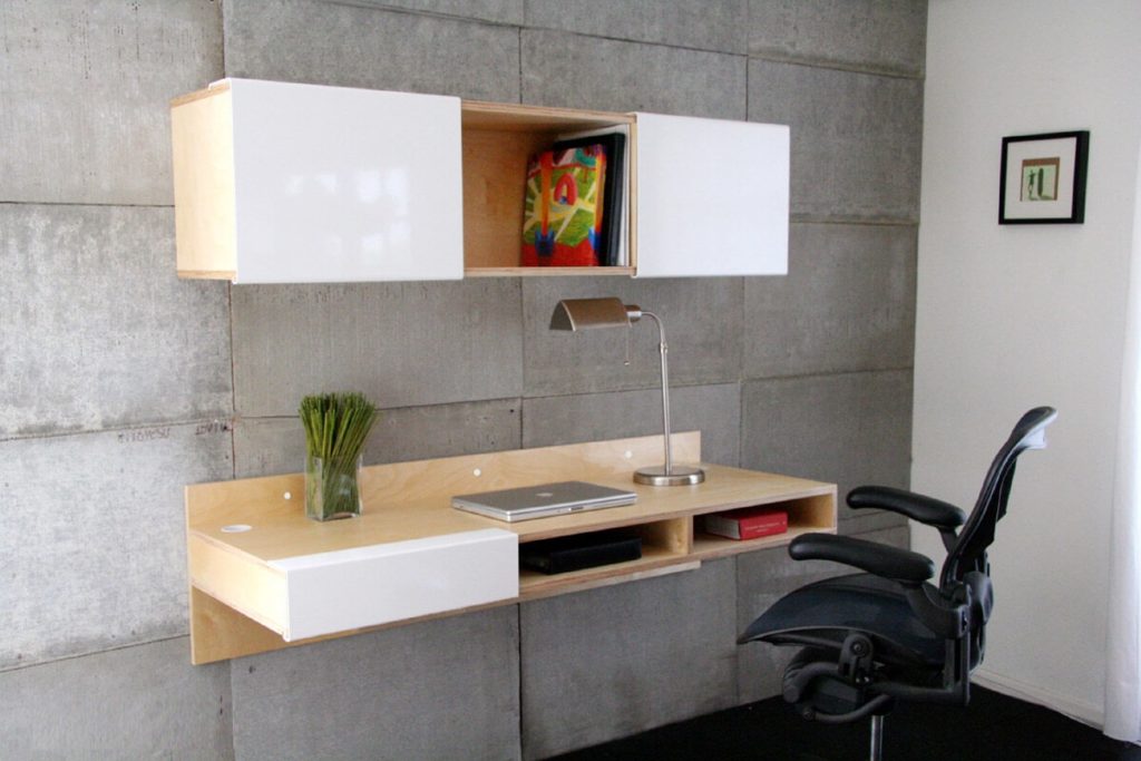 15+ Wall Mounted Desk Designs For DIY Enthusiasts
