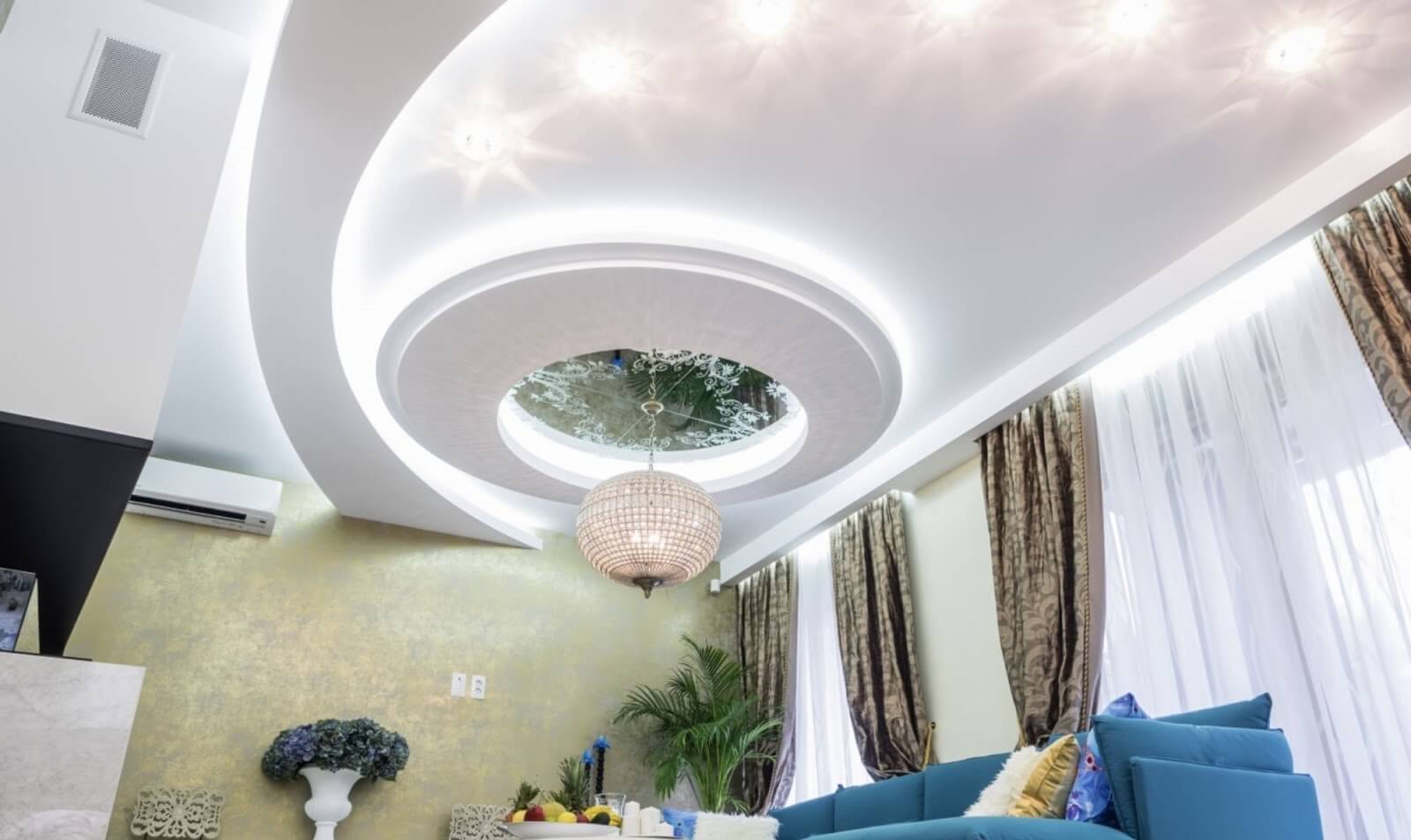 Modern POP False Ceiling Designs For Living Room