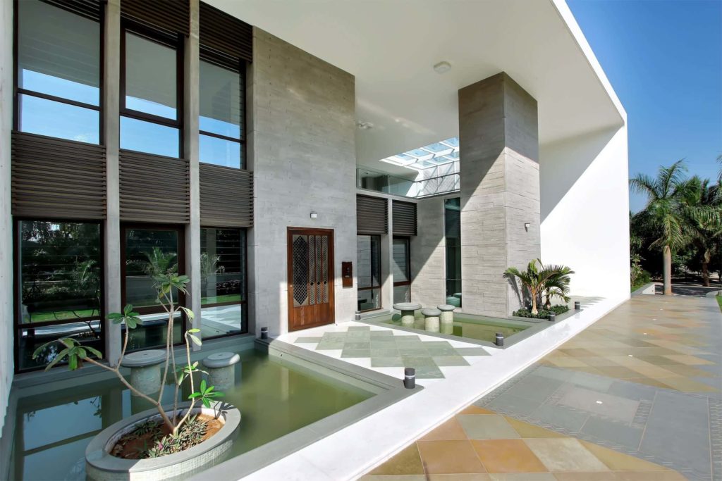 The Most Beautiful Modern House Entrance Designs