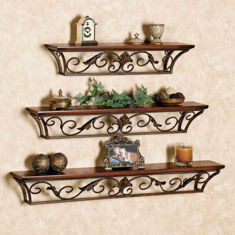 Decorative Modern Floating Shelves for Your Leaving Room