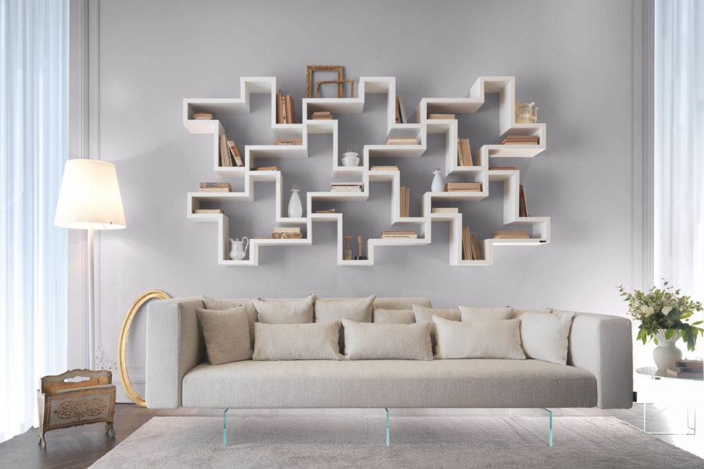 Decorative Modern Floating Shelves for Your Leaving Room