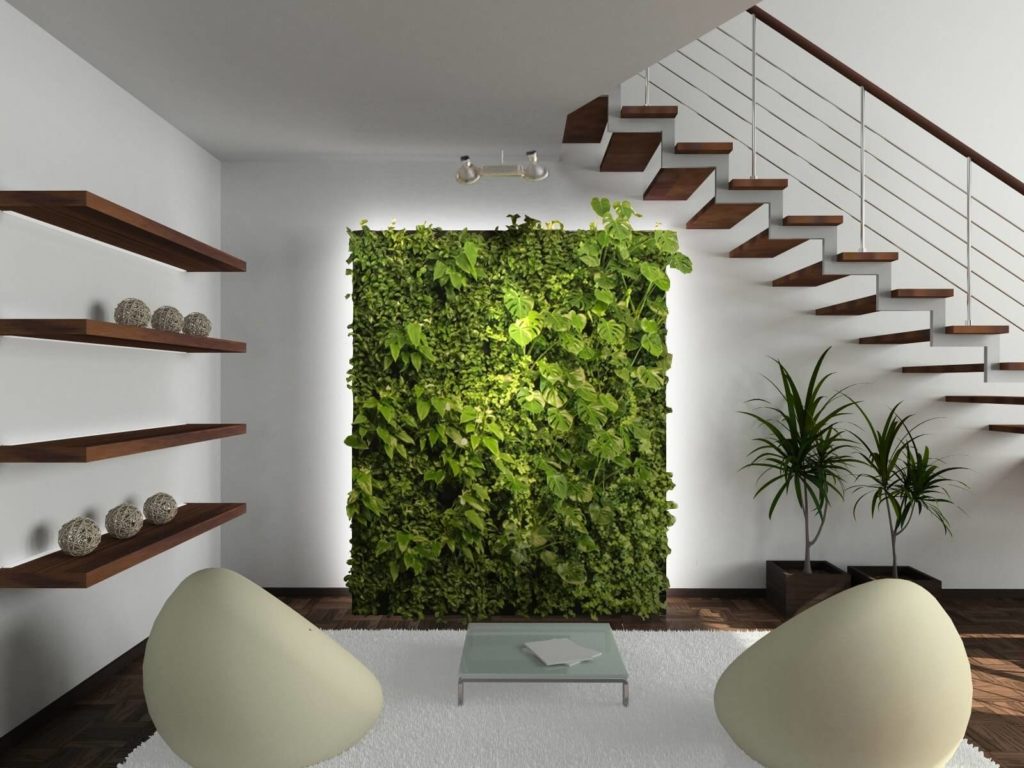 Unique Decoration Ideas For Indoor Garden Under Stairs