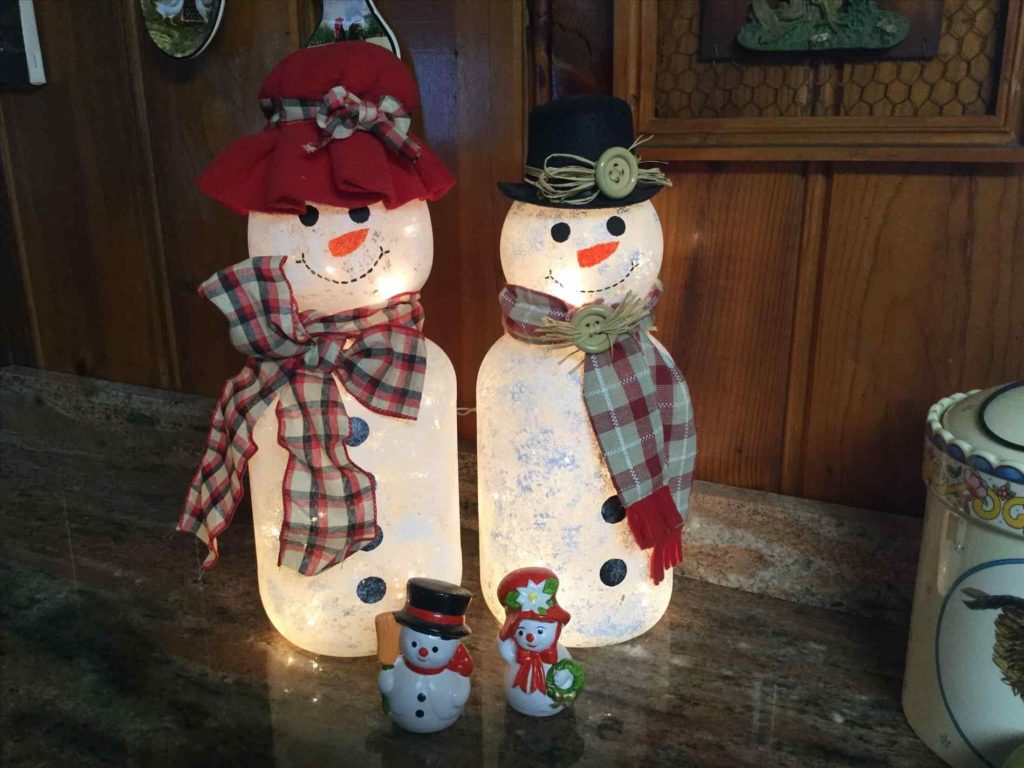 20+ DIY Snowman Christmas Decoration Ideas