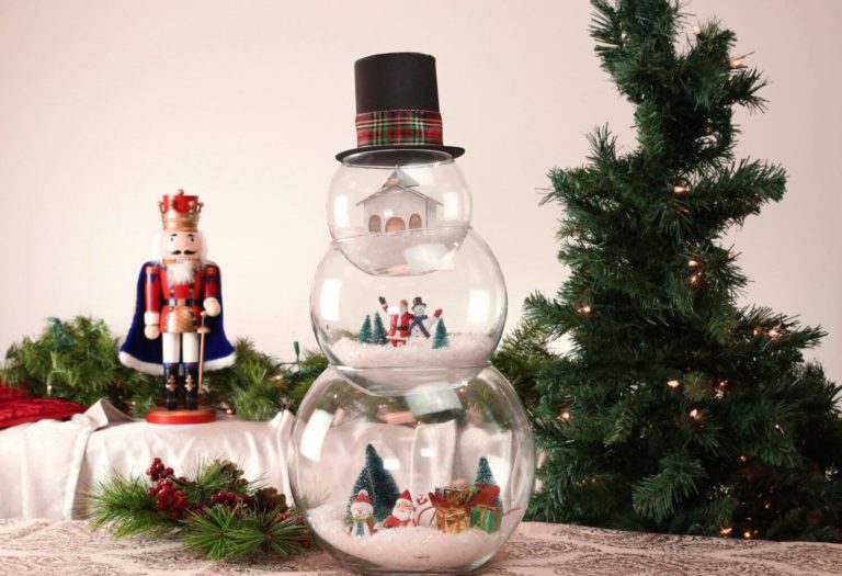 20+ DIY Snowman Christmas Decoration Ideas