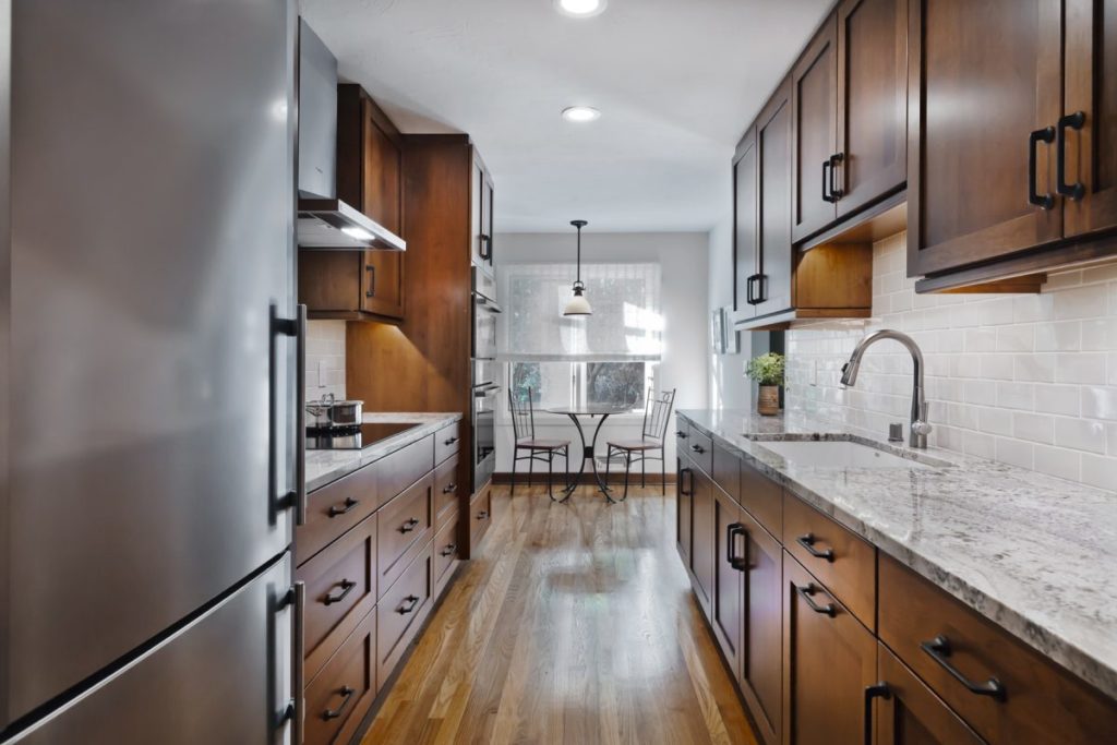 20+ Mesmerizing Galley Kitchens Design Ideas for Home