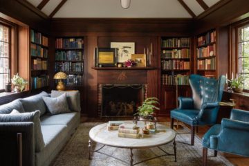 Most Beautiful Library House Interior Design Ideas