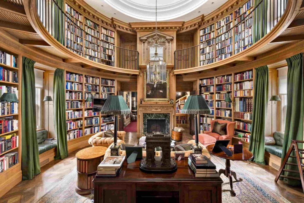 Most Beautiful Library House Interior Design Ideas