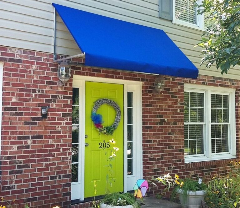 Mesmerizing Door Awnings Design for the Front Door