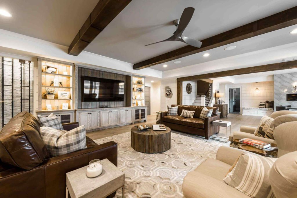 20 Best Modern Farmhouse Basement images and Ideas