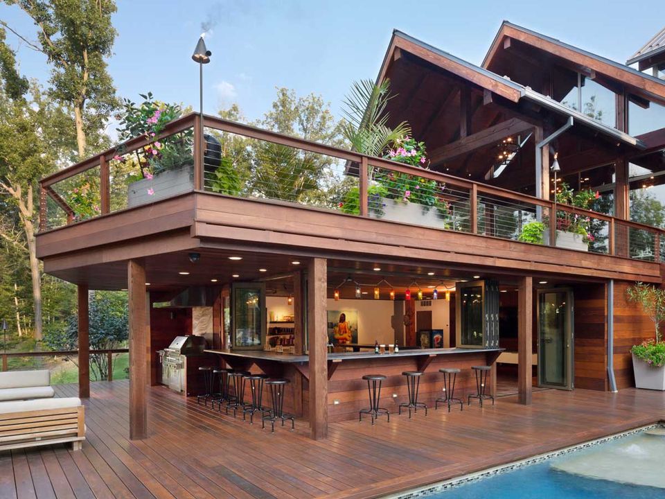 Inspiring And Stylist Outdoor Bar Design Ideas
