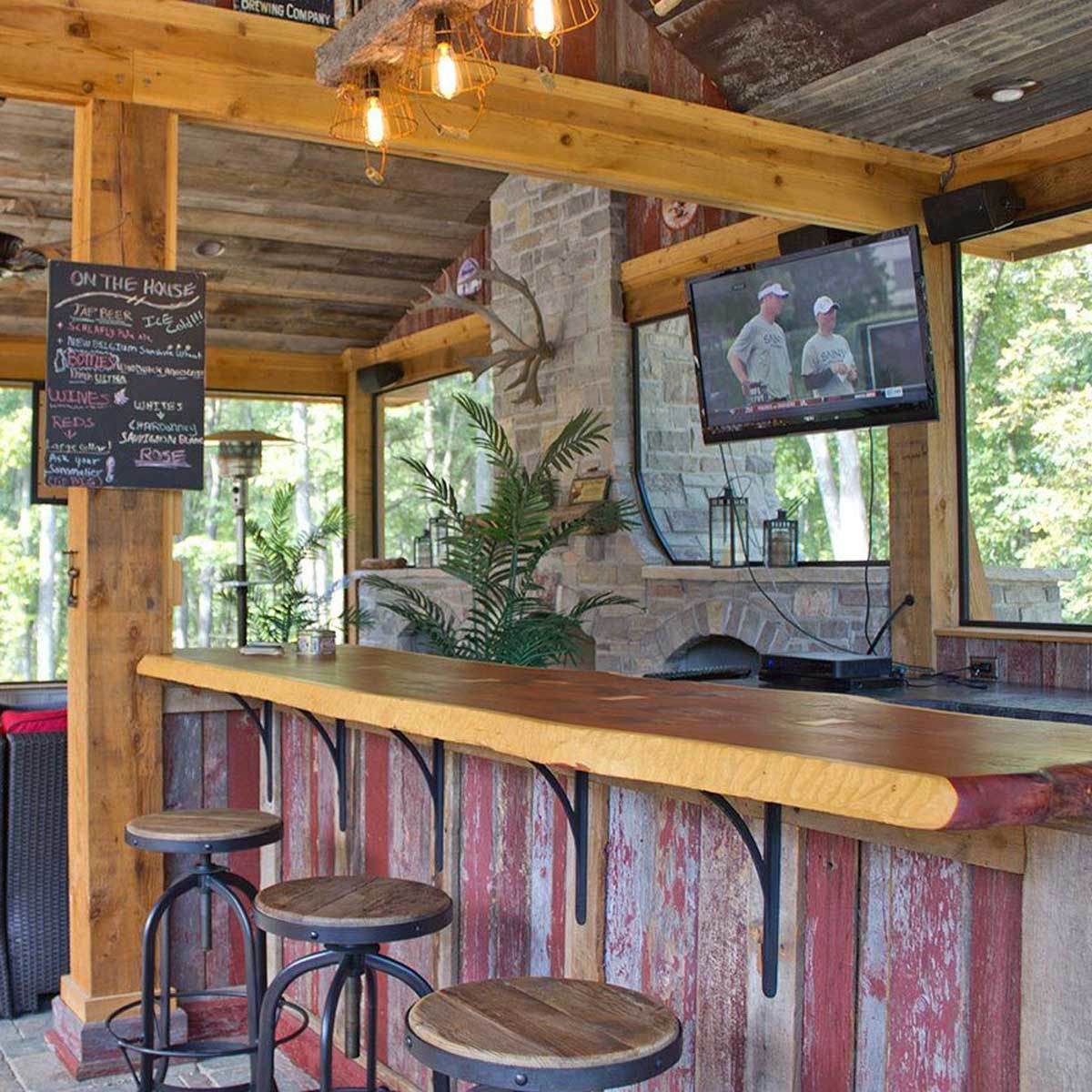 Inspiring And Stylist Outdoor Bar Design Ideas