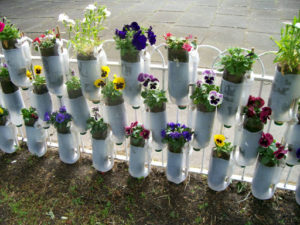 DIY PVC Pipe Planters for Decorating Your Garden