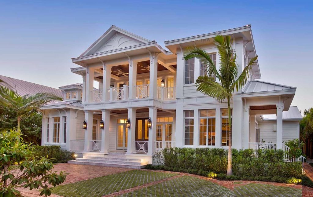 Mesmerizing Southern Colonial House Exterior Designs