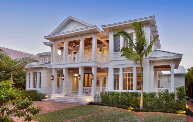 Mesmerizing Southern Colonial House Exterior Designs