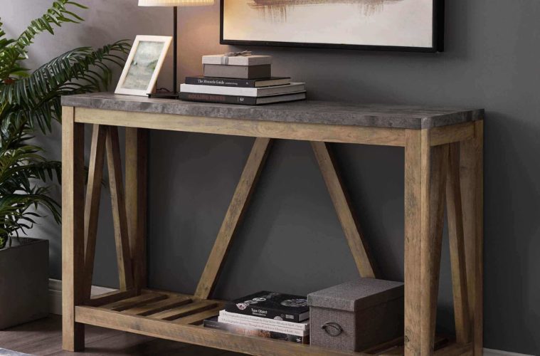 Farmhouse Entry Table Diy
