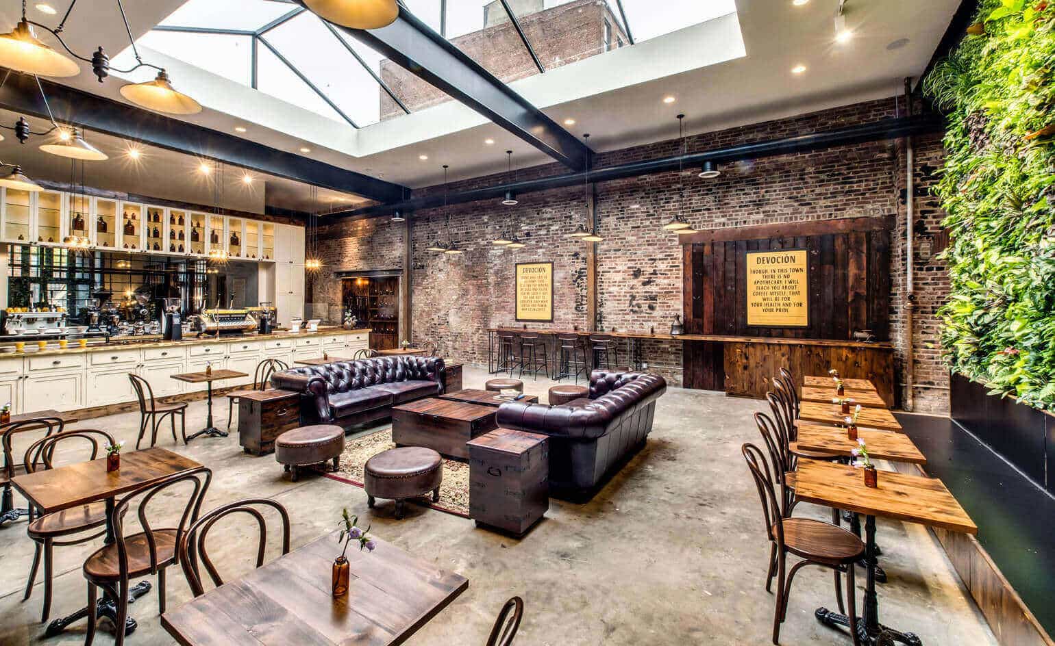 Modern Cafe Interior Design Ideas