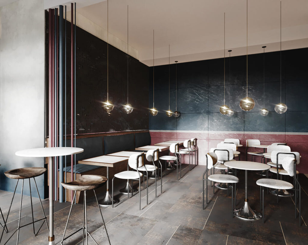 Design Your Cafe With Interiors Decoration Ideas