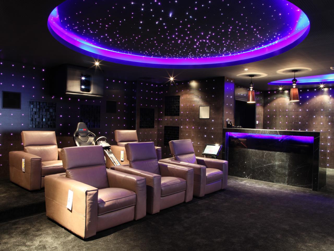 Stunning and Most Beautiful Home Theater Design Ideas