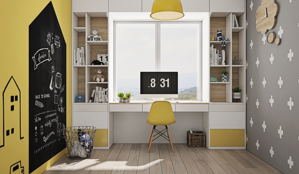 Best Inspirational Kids Study Room Design Idea - The Architecture designs