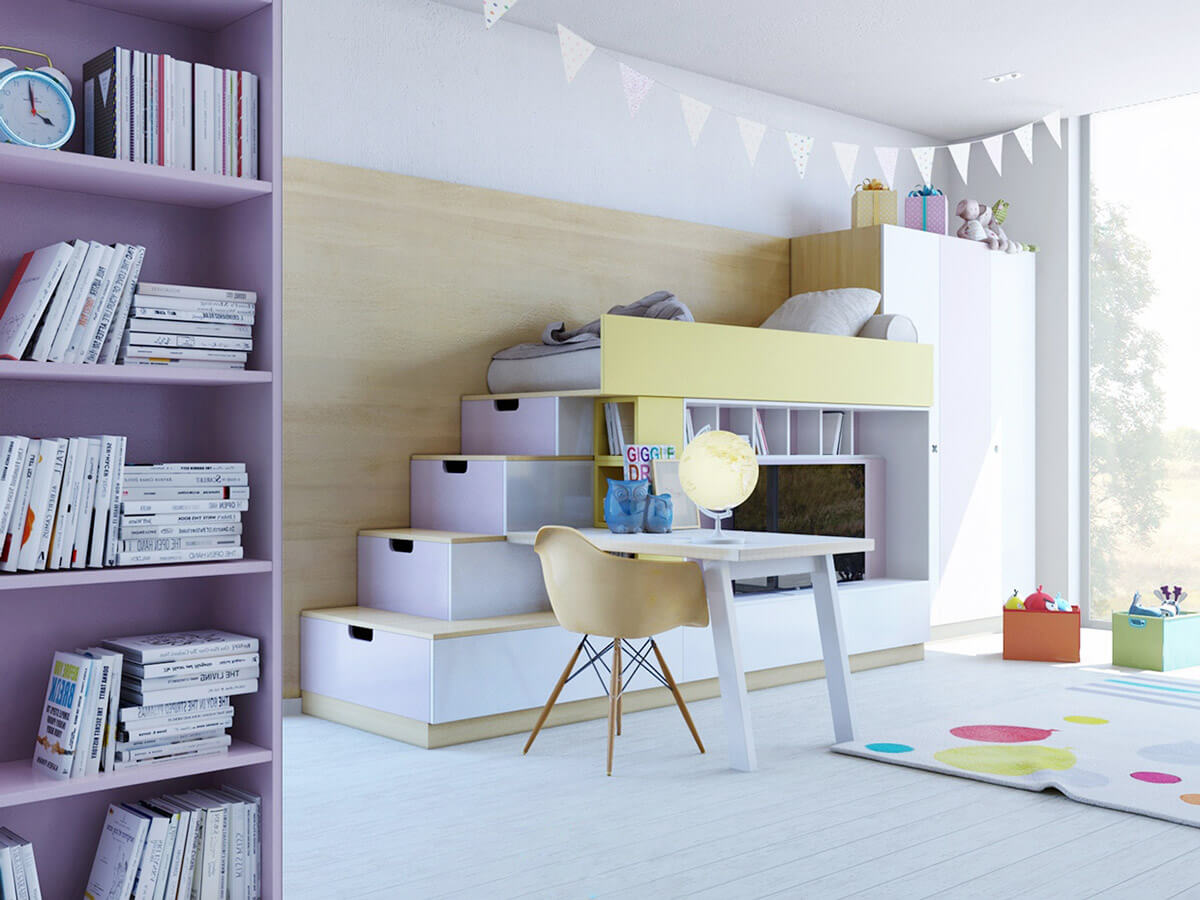 Best Inspirational Kids Study Room Design Idea - The Architecture designs