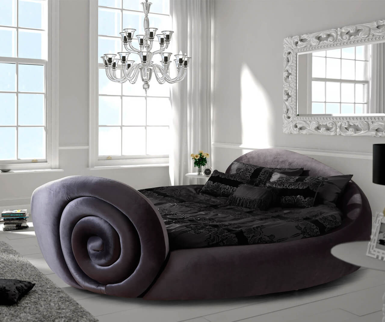 Modern Round Bed Design for Your Bedroom