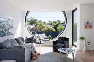 Outstanding Round Window Design for Modern House