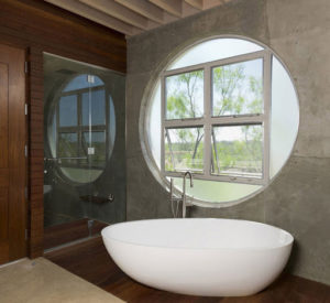 Outstanding Round Window Design for Modern House