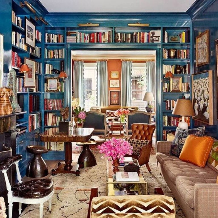 Creative Reading Room Design Structure and Layout